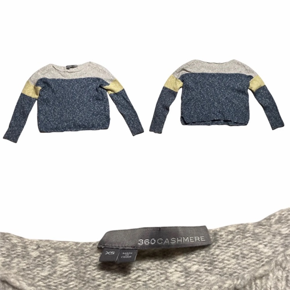 360 Cashmere 100% Cashmere Scoop Neck Sweater Women’s… - Gem